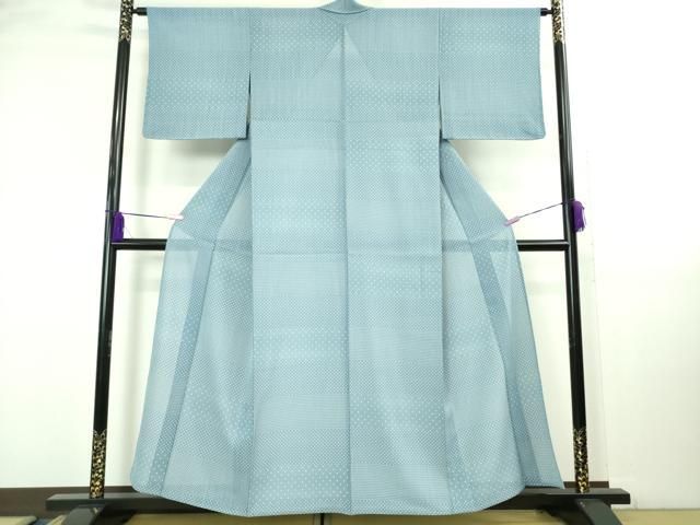 平和屋着物＊極上 夏物 洗える最高級着物 ＜英＞はなぶさ謹製 小紋