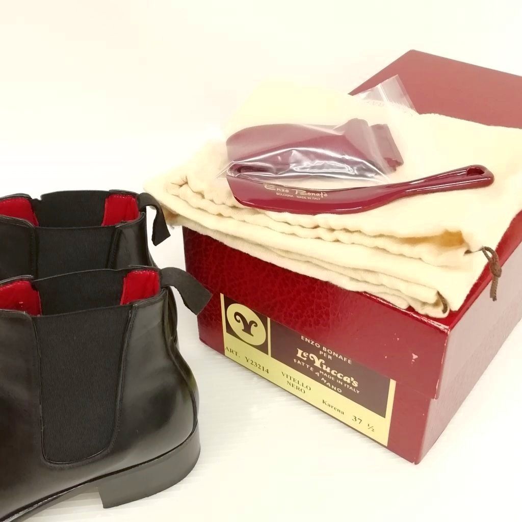 Le Yucca's レユッカス Y23214 Side Gore Boots サイドゴアブーツ 37.5