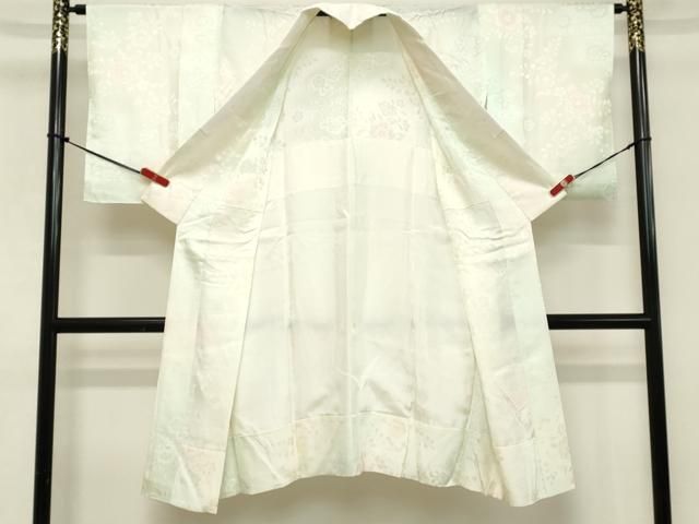 平和屋着物●長襦袢　無双仕立て　花松丸地紋　暈し染め　正絹　逸品　CABA6352yc 平和屋着物□長襦袢 無双仕立て 辻が花地紋 暈し染め 正絹 逸品