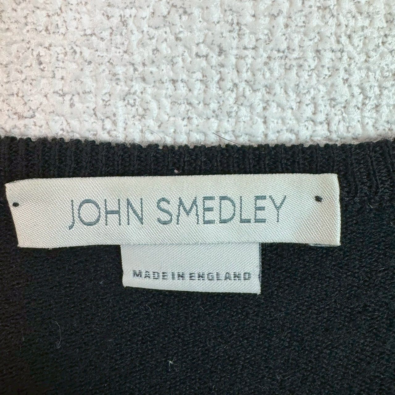 JOHN SMEDLEY ジョンスメドレー アーガイル ニット ブラック Mサイズ メンズ 古着 モード クラシック - メルカリ