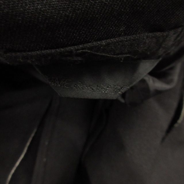 美品 15aw コムデギャルソン COMME des GARCONS ポリ縮絨 フロント