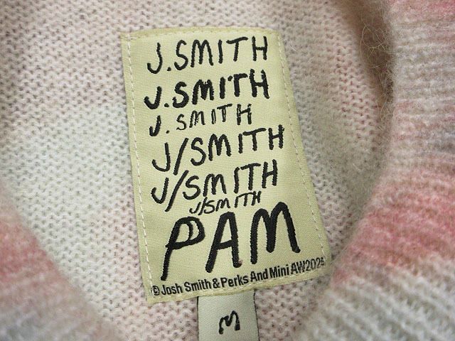 パークスアンドミニ パム P.A.M PERKS AND MINI ニット 総柄 アルパカ