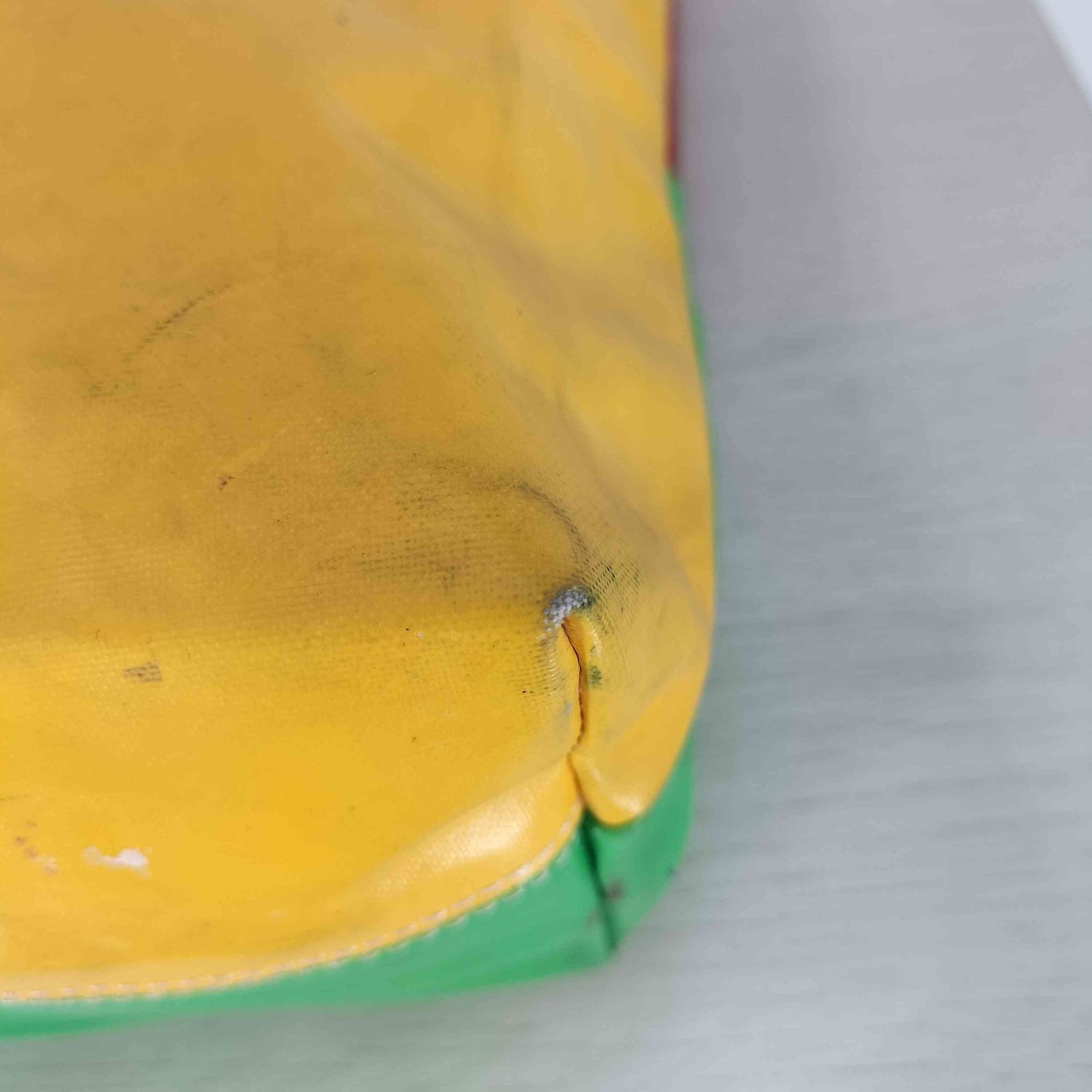 コムデギャルソン COMME des GARCONS 塩化ビニル PVC パッチワーク