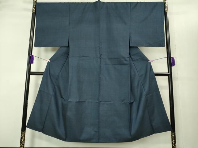 平和屋着物□極上 男性 本場大島紬 アンサンブル 長羽織 100亀甲 総