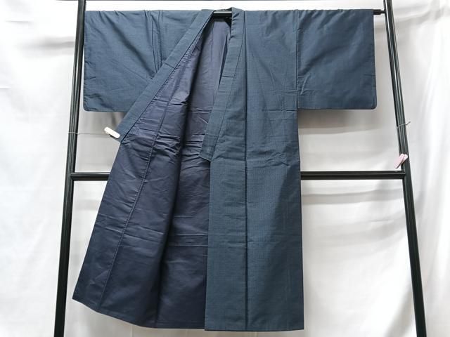 平和屋着物□男性 本場大島紬 アンサンブル 80亀甲 総詰め 正絹 逸品