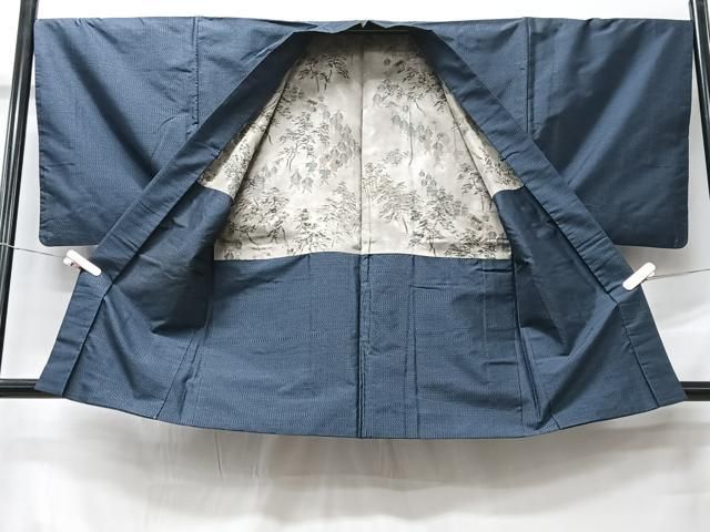 平和屋着物□男性 本場大島紬 アンサンブル 80亀甲 総詰め 正絹 逸品