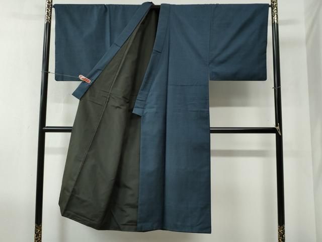 平和屋着物○男性 本場大島紬 アンサンブル・長襦袢セット 100亀甲 総