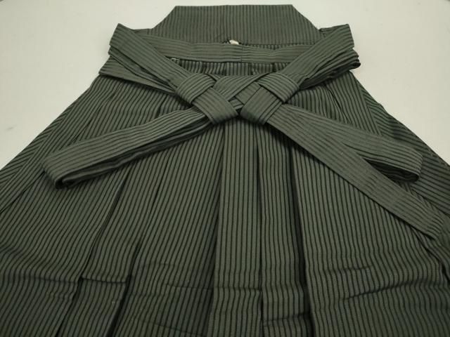 平和屋着物＊夏物 男性 馬乗り袴 縦絽 縞 正絹 逸品 CABB9626ze - メルカリ