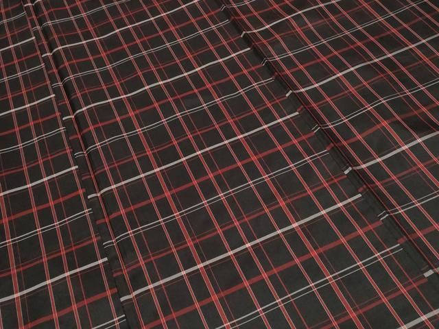 平和屋着物□本場縞大島紬 格子柄 正絹 逸品 CAAZ5629ev - メルカリ