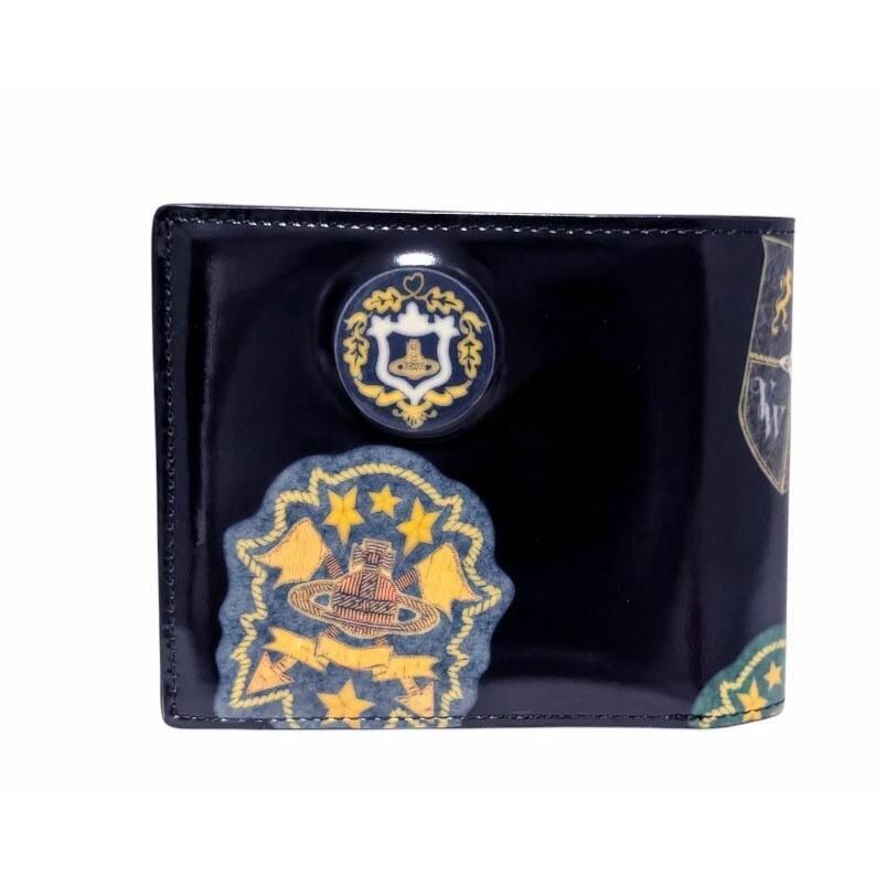 新品同様 ヴィヴィアンウエストウッド 財布 二つ折り財布 メンズ