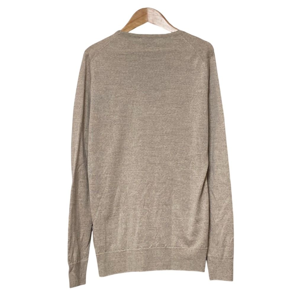 美品 JOHN SMEDLEY ジョンスメドレー ウールニット カーディガン L