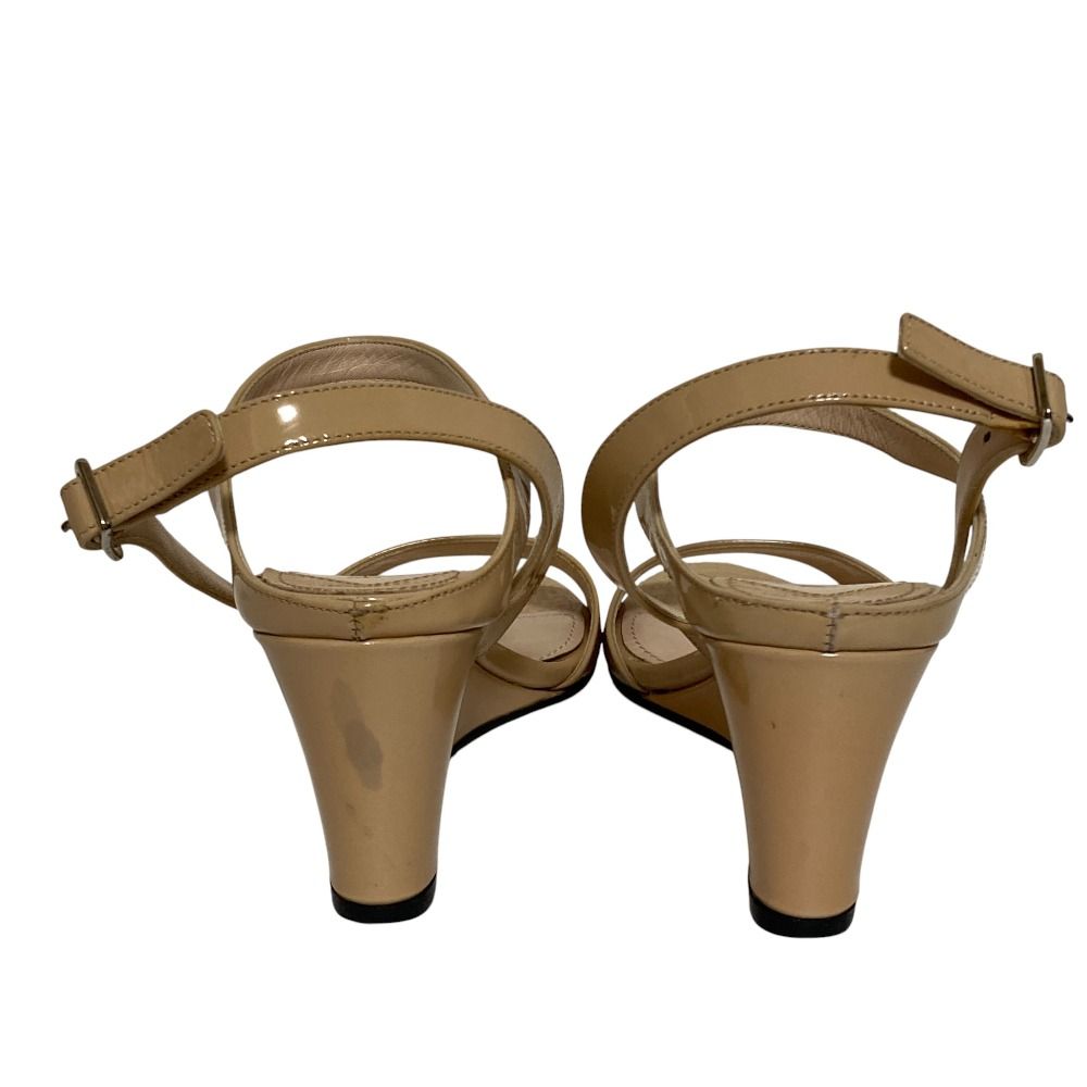 PRADA プラダ エナメル ストラップ ウェッジソールサンダル サイズ35