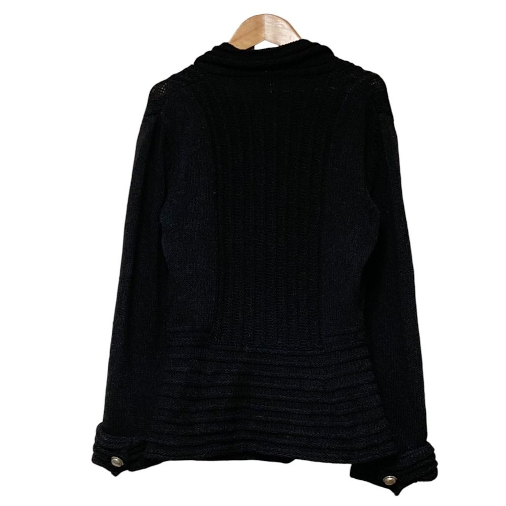 良品 EMPORIO ARMANI エンポリオアルマーニ ニットジャケット サイズ40