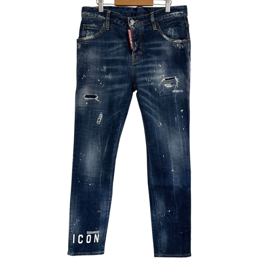 DSQUARED ディースクエアード デニムパンツ レディース 【古着】【中古】 美品 Dsquared2 ディースクエアード cool girl jean ダメージ加工