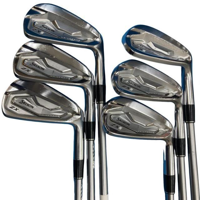 中古】 ダンロップ SRIXON ZX5 Mk II 6S アイアンセット IR Diamana ZX