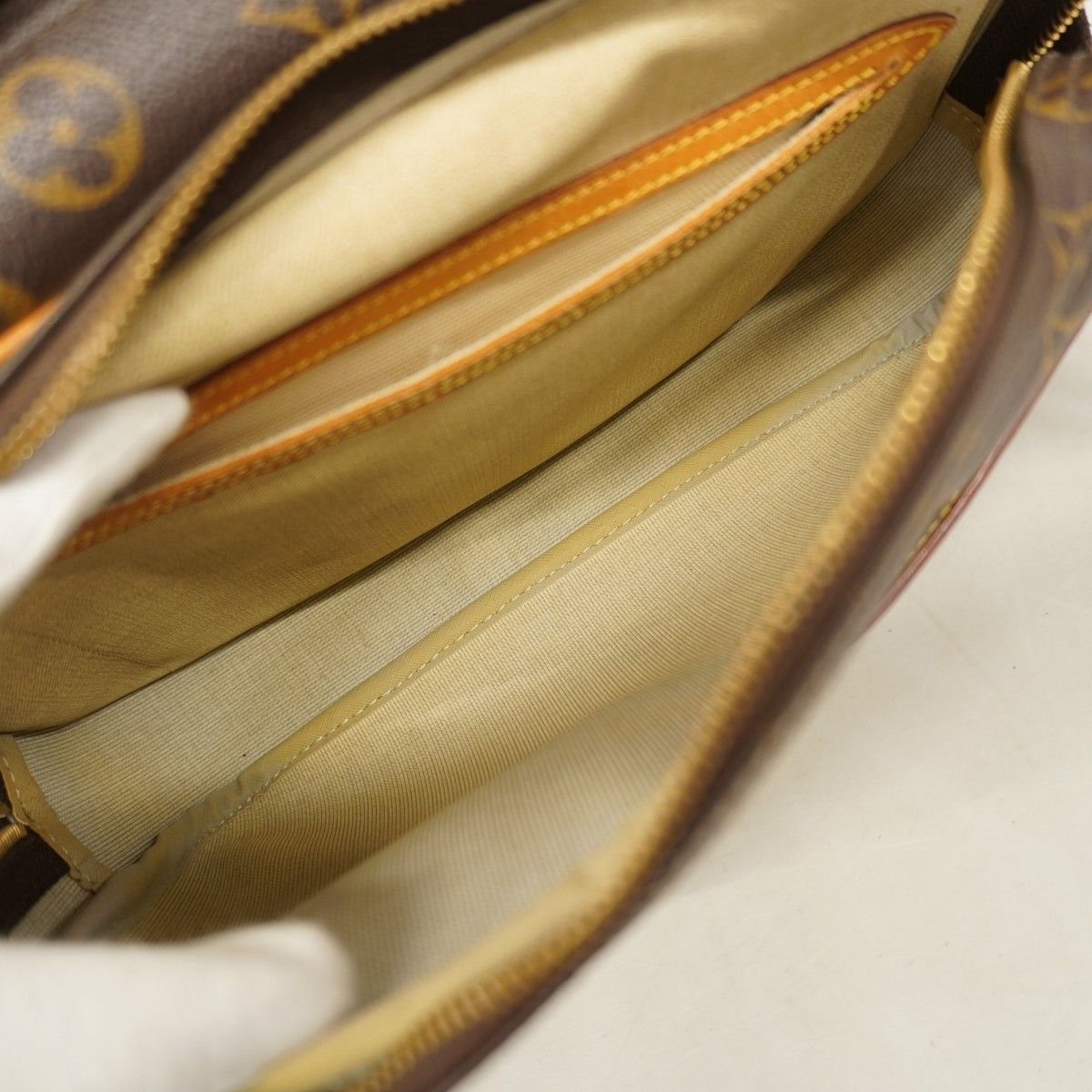 5pd6325-k】ルイヴィトン ショルダーバッグ モノグラム リポーターPM
