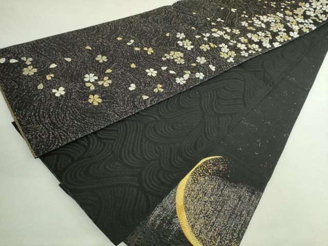 平和屋着物○極上 創業280年 誉田屋源兵衛 六通柄袋帯 唐織 螺鈿箔 舞