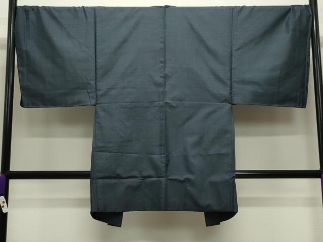 平和屋着物○男性 本場大島紬 アンサンブル 100亀甲 総詰め 正絹 逸品