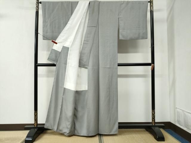 平和屋着物○伝統工芸師 服部光擴 江戸小紋 角通し 正絹 逸品