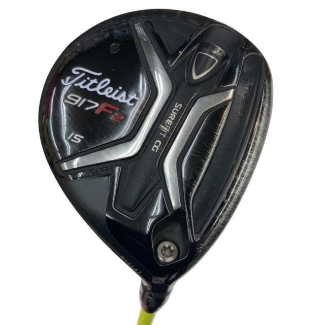 中古】 タイトリスト 917 F2 15° フェアウェイウッド FW ATTAS PUNCH 6
