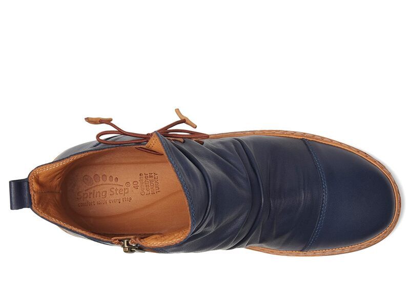 (取寄) スプリング ステップ レディース  Spring Step women Vandis Navy スプリングステップ レディース シューズ ブーツ・レインブーツ Spring