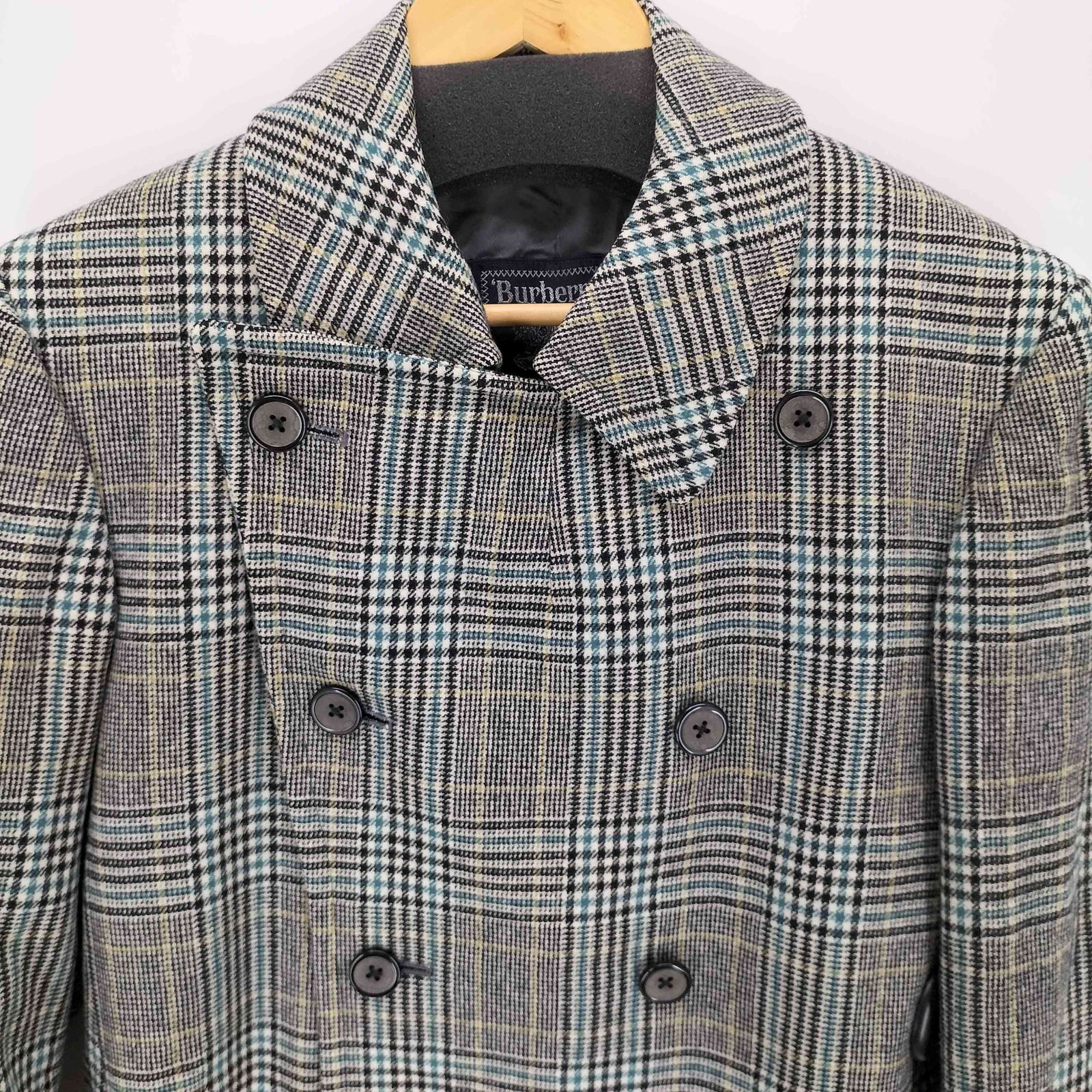 バーバリーズ BURBERRYS 60-70s 英国製 ウール100% グレンチェック