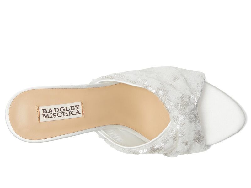 (取寄) バッジェリーミシュカ レディース  Badgley Mischka women Gailea Soft White バッジェリーミシュカ レディース シューズ ヒール Badgley Mischka