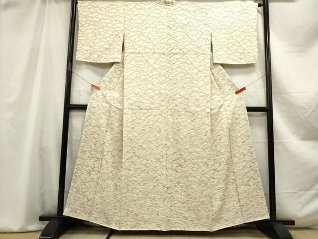 平和屋着物□上質な小紋 芝草文 暈し染め 正絹 逸品 DABA9057qa - メルカリ