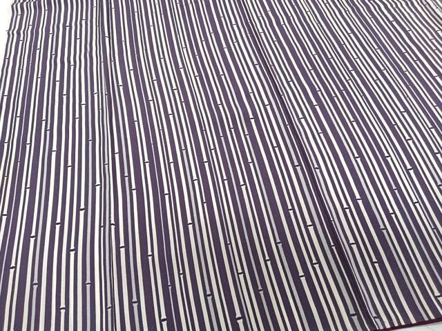 平和屋着物□上質な小紋 竹縞 正絹 逸品 CABB8422xi - メルカリ