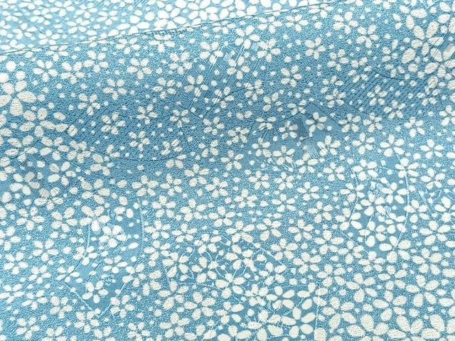 平和屋着物□小紋 小花文 洗える着物 CABB8456xi - メルカリ