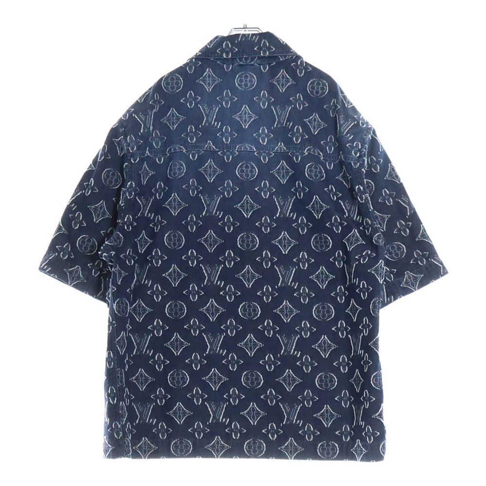 LOUIS VUITTON (ルイヴィトン) 23AW モノグラム 半袖デニムシャツ