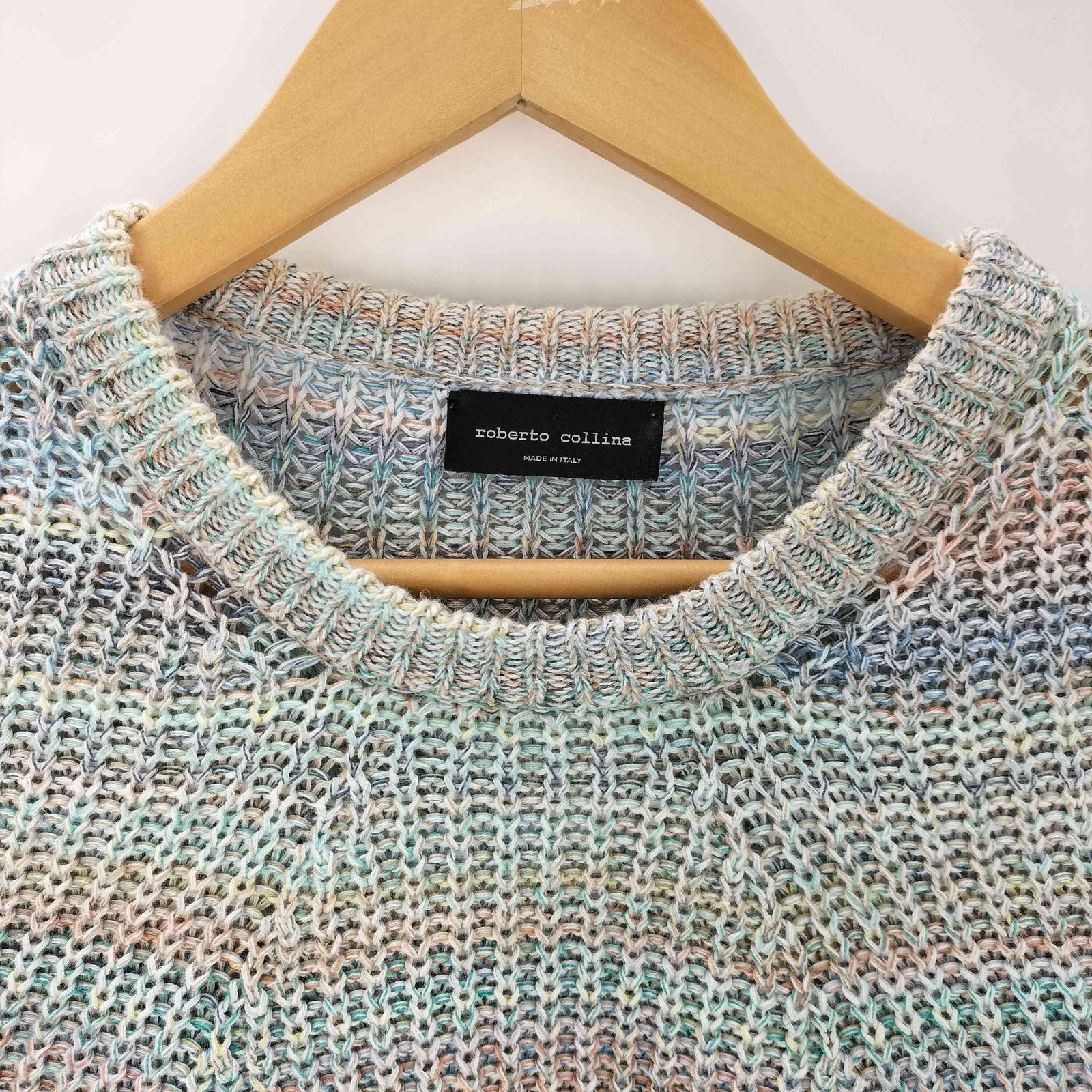 ロベルトコリーナ ROBERTO COLLINA イタリア製 ローゲージニット