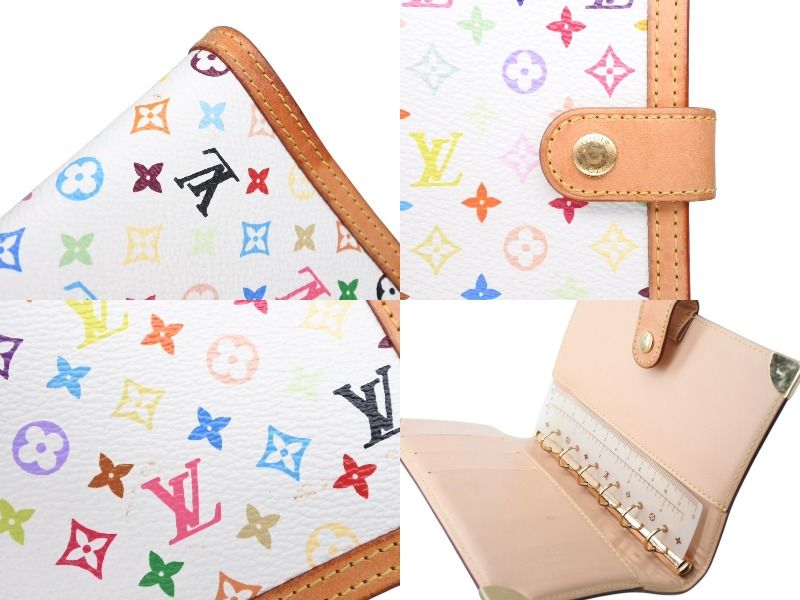 極美品 LOUIS VUITTON ルイヴィトン アジェンダPM 手帳カバー 村上隆