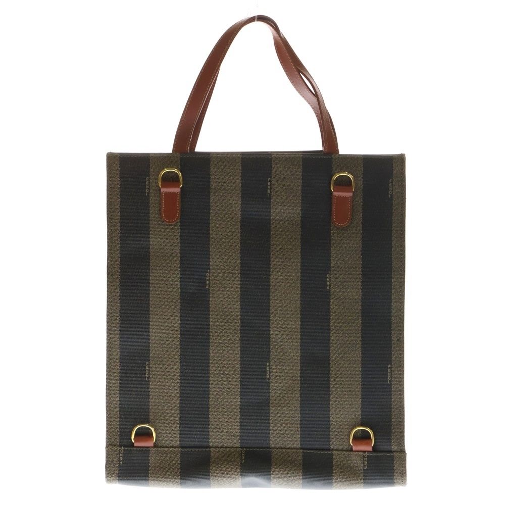 FENDI (フェンディ) ペカン トートバッグ ハンドバッグ ブラウン