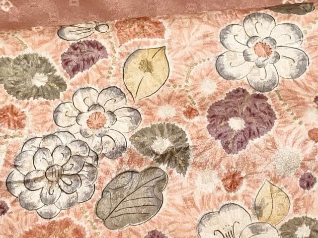 平和屋着物□訪問着 手描き 絞り 辻が花 正絹 逸品 未使用 CABB3897fb