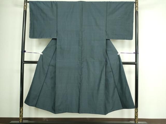 平和屋着物□男性 本場大島紬 アンサンブル 80亀甲 総詰め 正絹 逸品