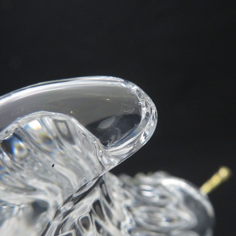 美品 Baccarat バカラ ピエロ Jean Boggio ペーパーウェイト 置物