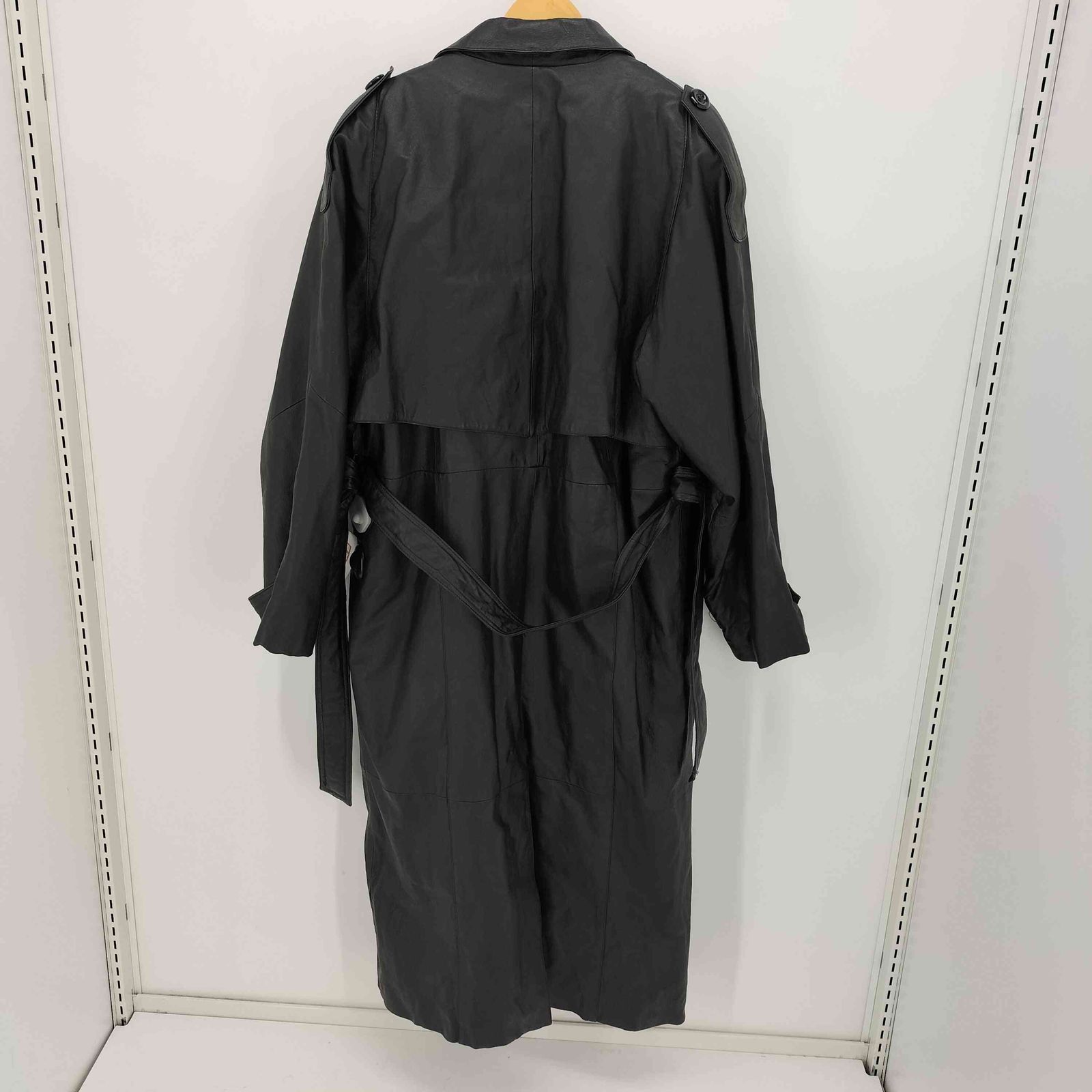 ユーズドフルギ USED古着 WILDA GENUINE LEATHER レザー トレンチ