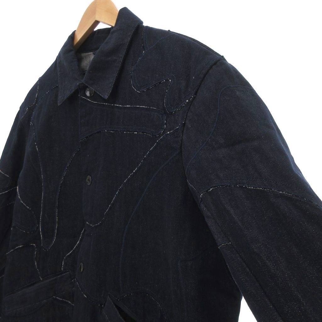 エンポリオアルマーニ EMPORIO ARMANI パッチワーク デニムジャケット