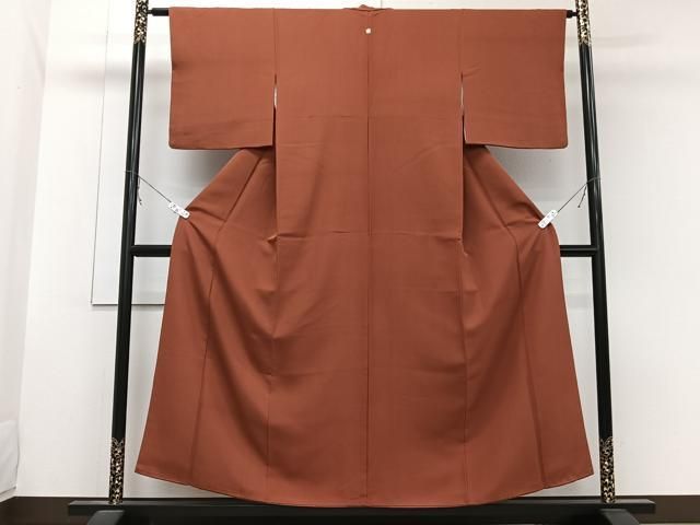 平和屋着物□上質な色無地 雀茶色 正絹 逸品 CABB2648xi - メルカリ