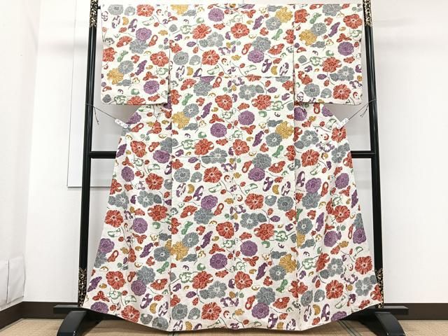 平和屋着物□上質な小紋 辻が花 正絹 逸品 CABB2658xi - メルカリ