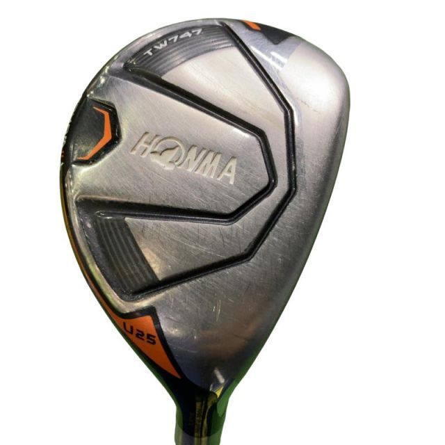 【中古ゴルフクラブ】本間ゴルフ　TOUR WORLD　TOUR WORLD TW747 UT ユーティリティ VIZARD UT-H7　シャフト：VIZARD UT-H7 中古】 本間ゴルフ TOUR WORLD TW747 25° ユーティリティ UT VIZARD UT