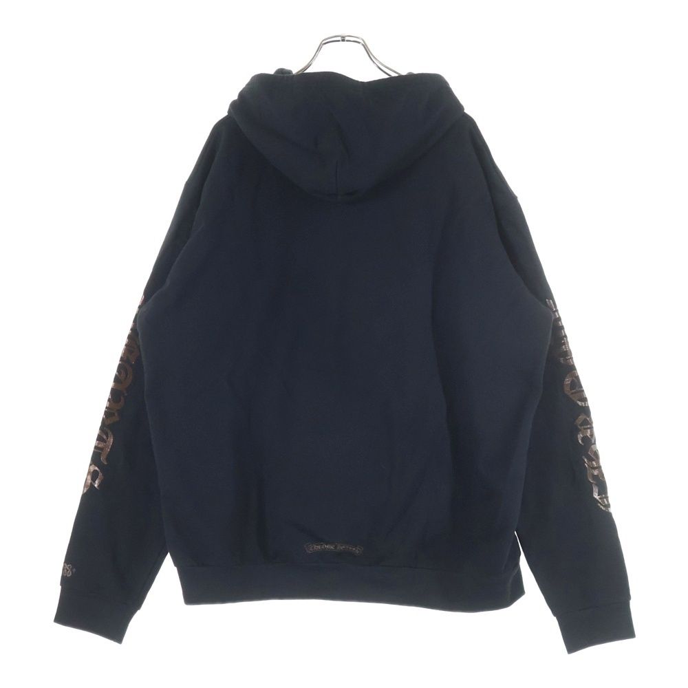 CHROME HEARTS (クロムハーツ) 1988 SWTSHRT HD ZIP グリッター アーム