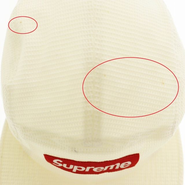 シュプリーム SUPREME Waffle Camp Cap ロゴ ワッフル キャンプ