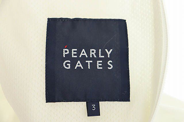 パーリーゲイツ PEARLY GATES ストレッチタフタシレー裏起毛