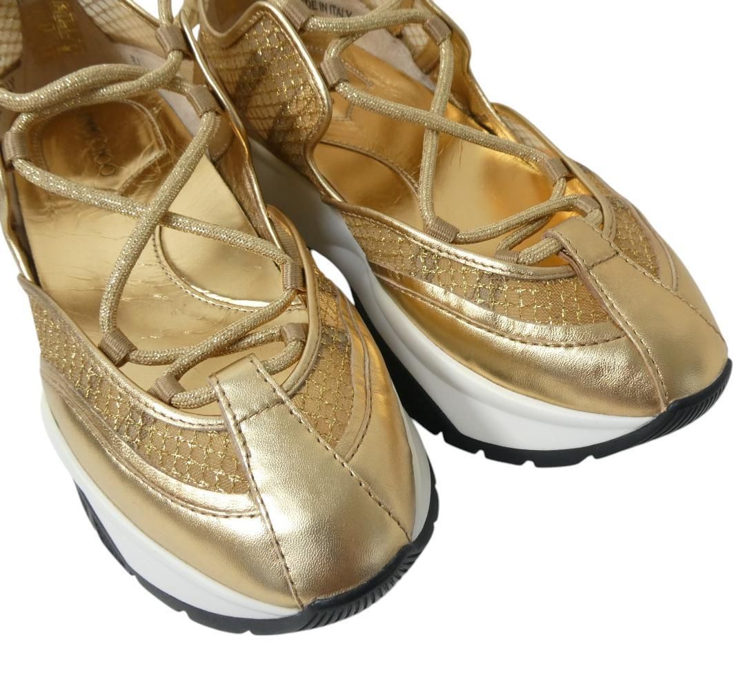 新品同様 JIMMY CHOO ジミーチュウ サイズ35 約22㎝ MICHIGAN ミシガン