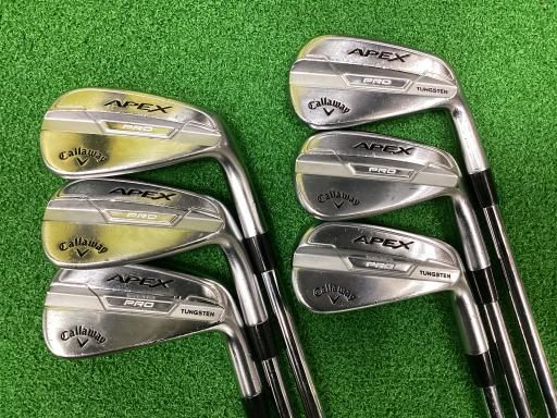 中古】 キャロウェイ APEX PRO(2021) 6S アイアンセット IR NS PRO