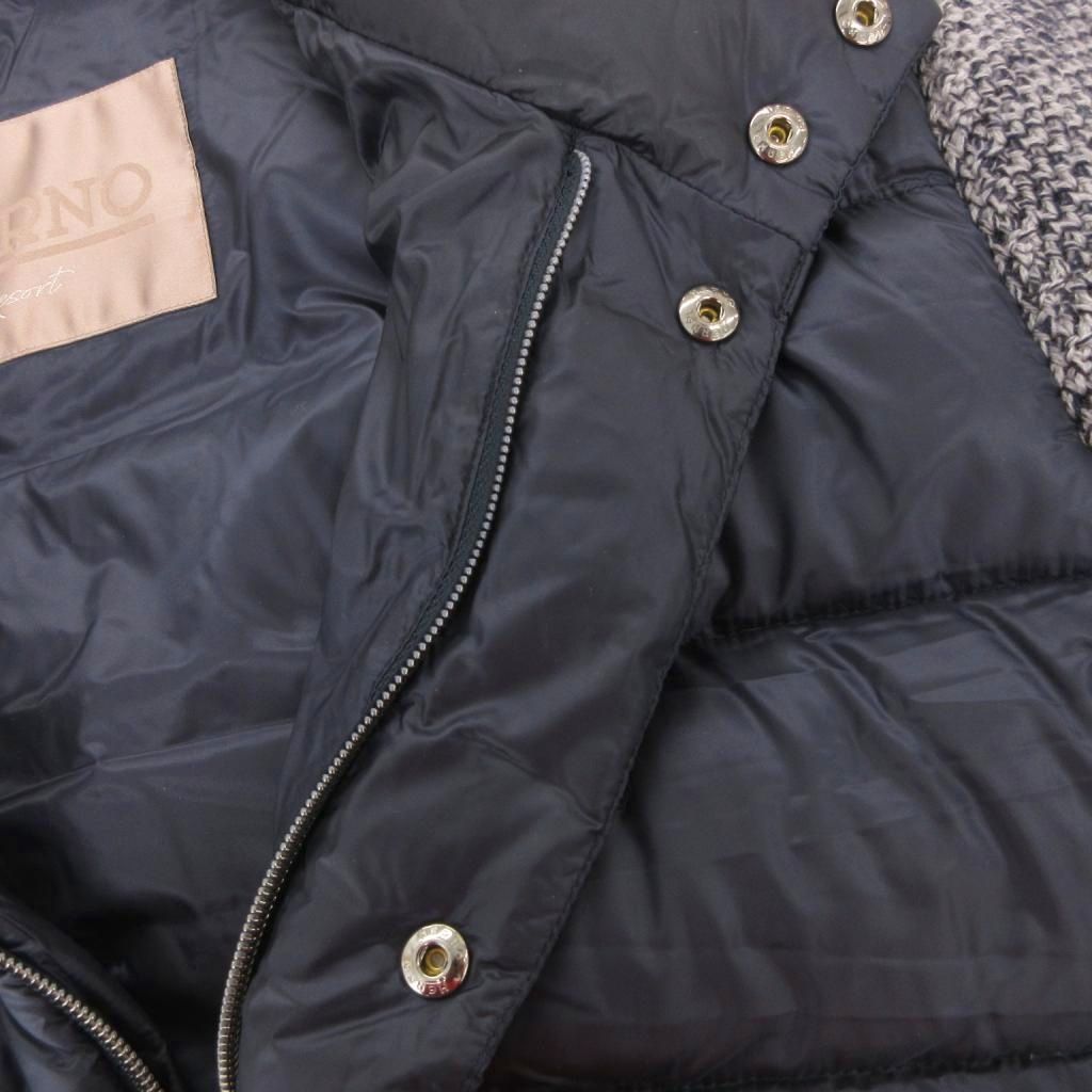 ヘルノ HERNO Resort ナイロンウルトラライト ミドルゲージニット