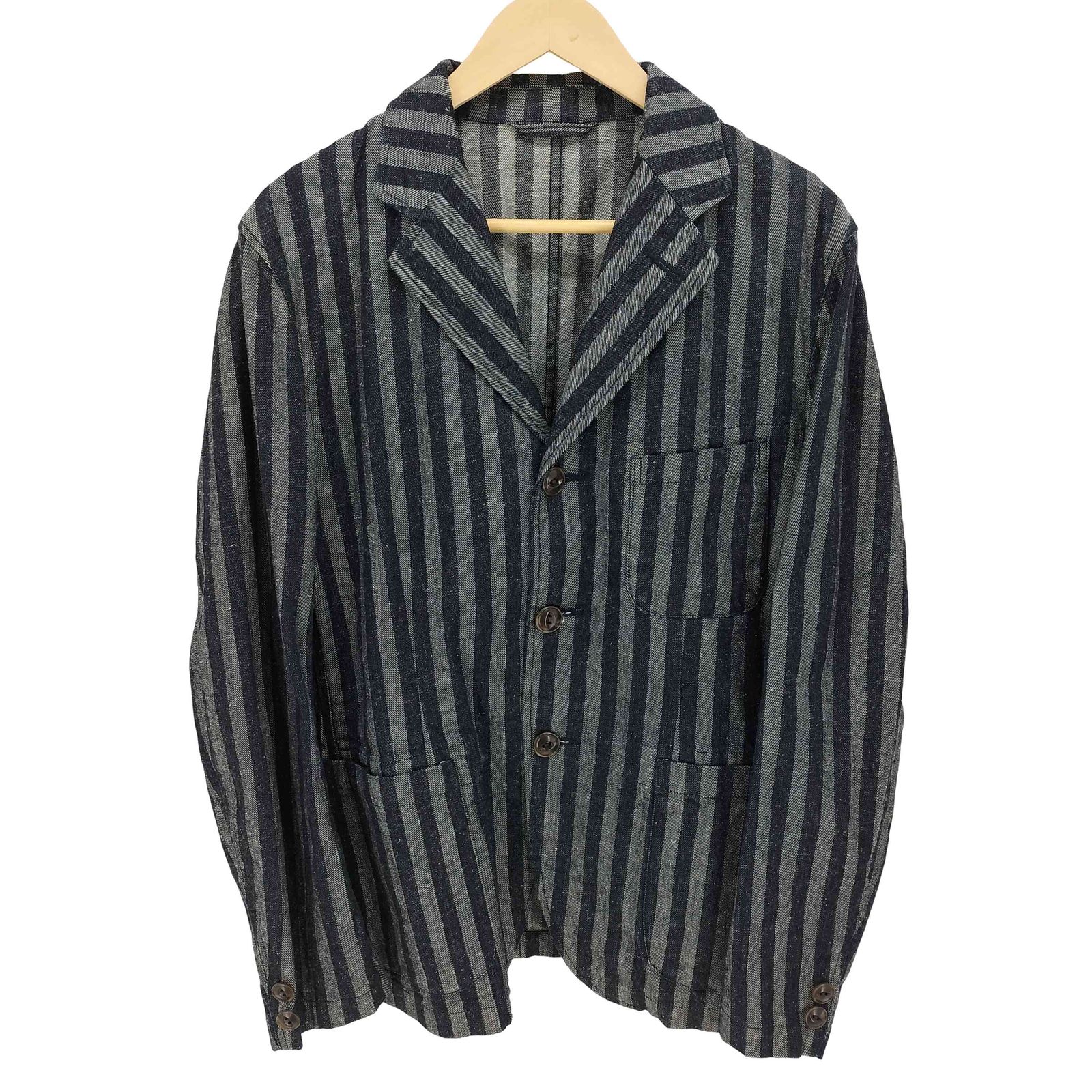 The Stylist Japan ザ　スタイリスト　ジャパン ブルゾン メンズ 【古着】【中古】 ザスタイリストジャパン The Stylist Japan 日本製 3B ストライプ