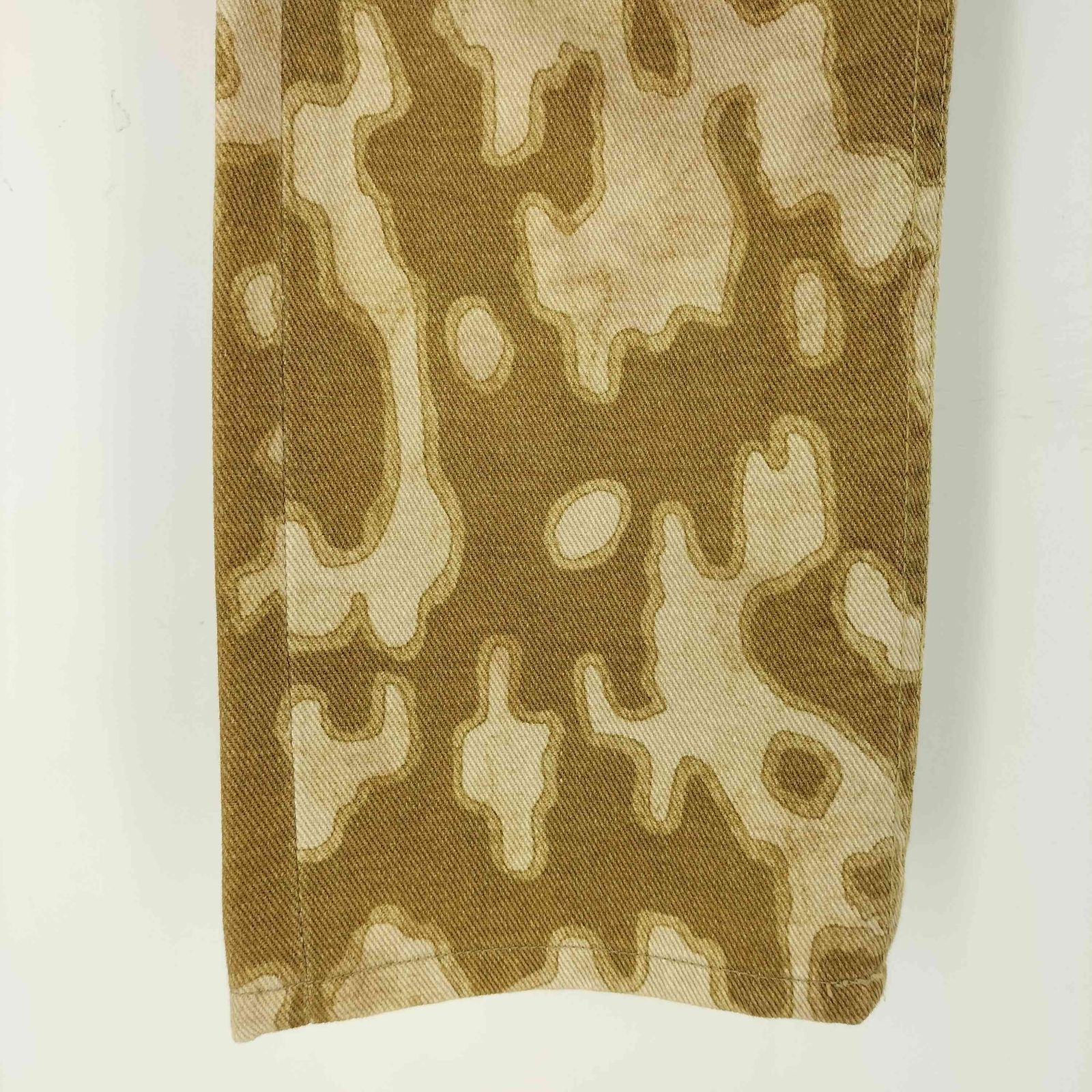 ドリスヴァンノッテン DRIES VAN NOTEN 13SS カモ柄 ストレート デニム